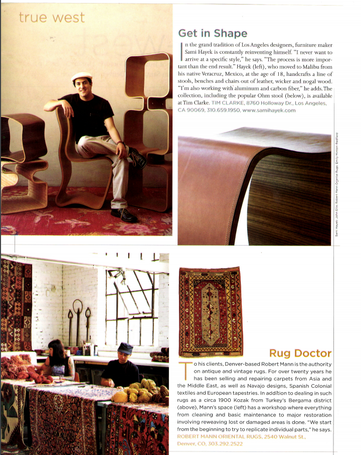 Western Interiors and Design – Hayek Studio